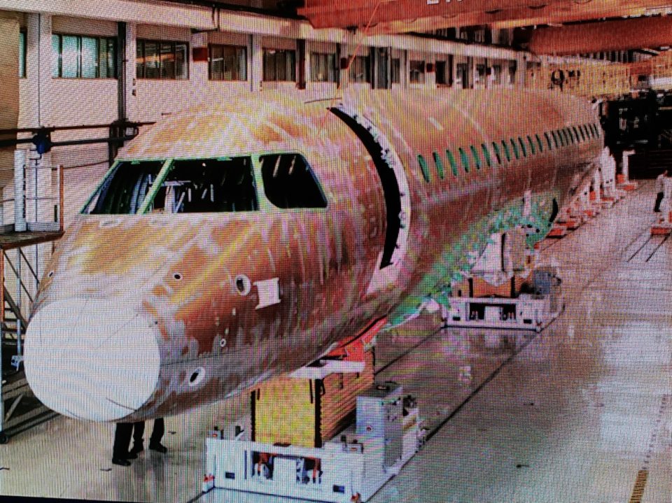 E175-E2 prototype in production, first flight by year end - Leeham News ...