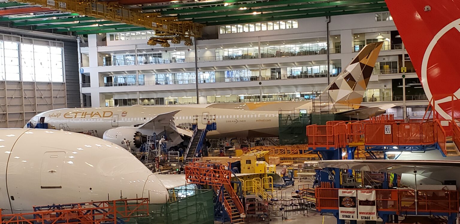 Boeing SC construction underway for second 787 final assembly line ...