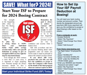 Pontifications: IAM 751 gearing up for Boeing contract talks in 2024 ...