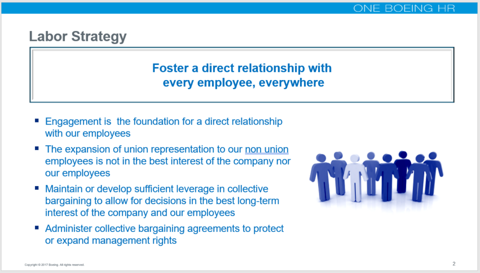 SPEEA, Boeing at impasse over safety program, union says - Leeham News ...